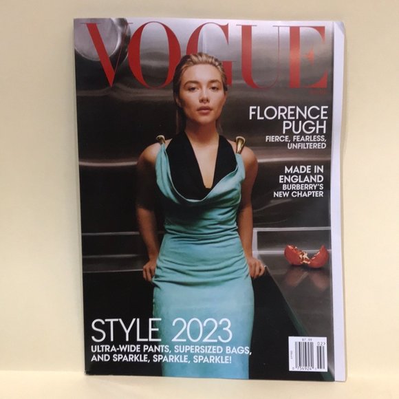 Vogue magazine | Other | Vogue Magazine Winter 223 With Florence Pugh ...